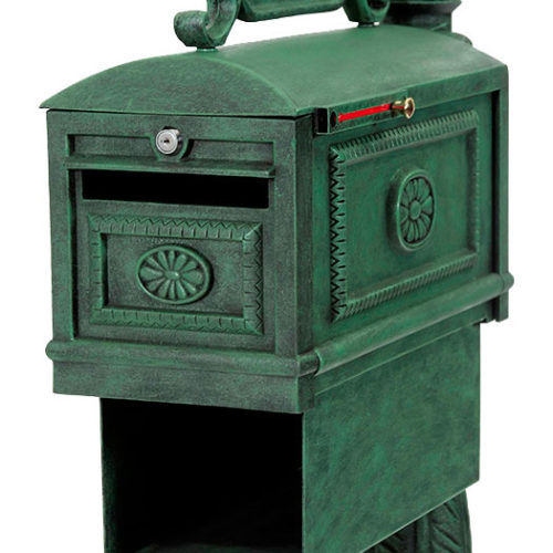 Verde Locking Mailbox with Paper Box | Better Box Mailboxes