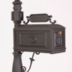 Black Cast Aluminum Decorative Mailbox | Better Box Mailboxes